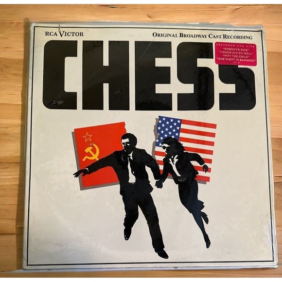 Bmg | Media | Chess Original Broadway Cast Rare Sealed Vinyl Album Tim Rice Benny Bjorn Abba ...